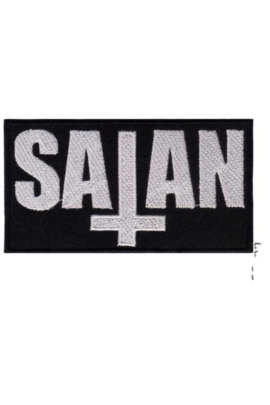 Satan New Wave of British Heavy Metal Band Embroidered Patch Badge ...