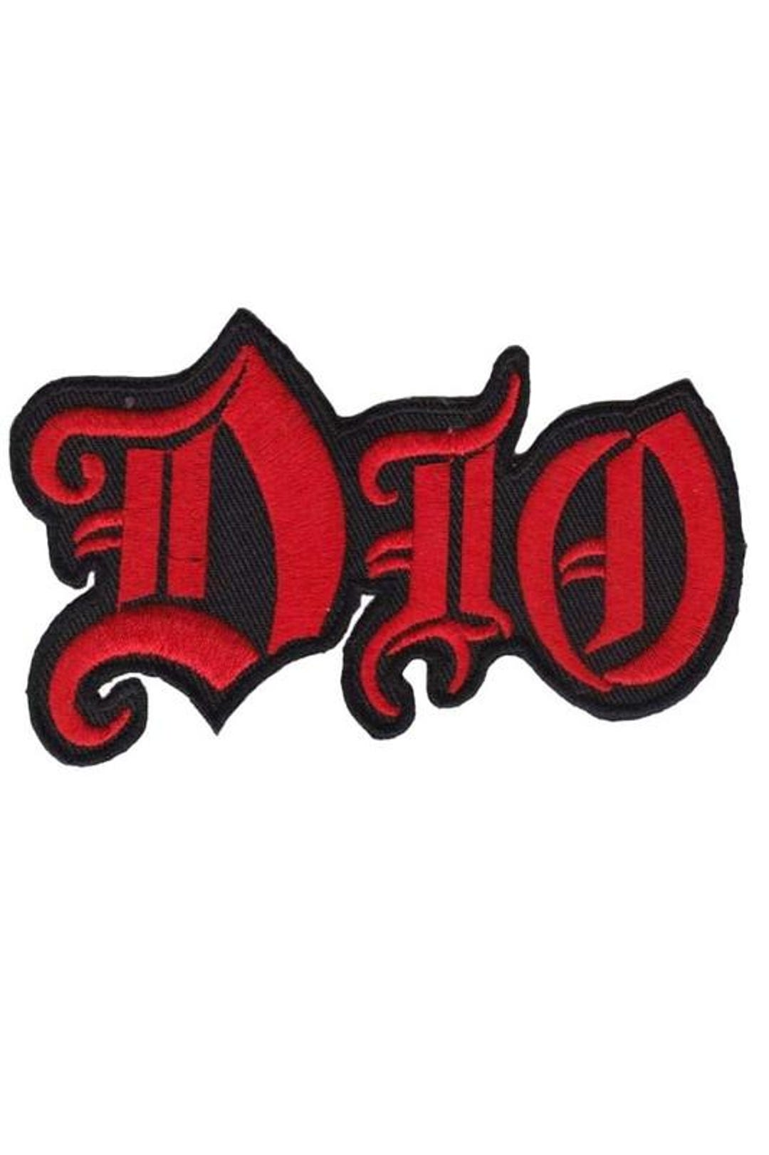 Dio Red Rot Heavy Metal Band Embroidered Patch Badge Applique Iron on ...