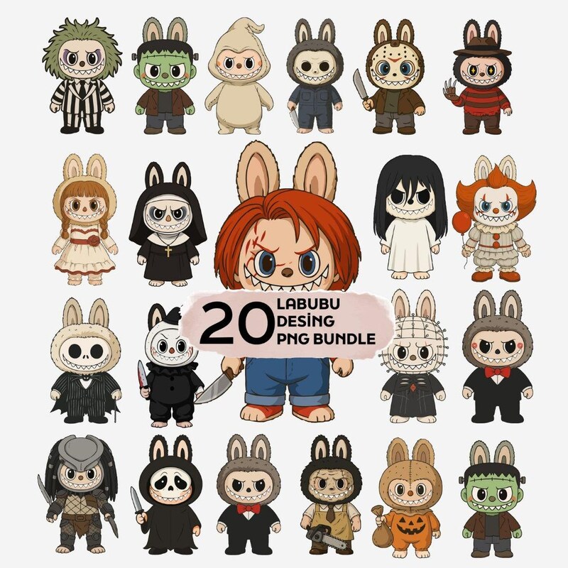 Labubu sticker - Etsy México