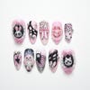 Jaws Shark Themed Hand Painted Press on Nails - Etsy UK