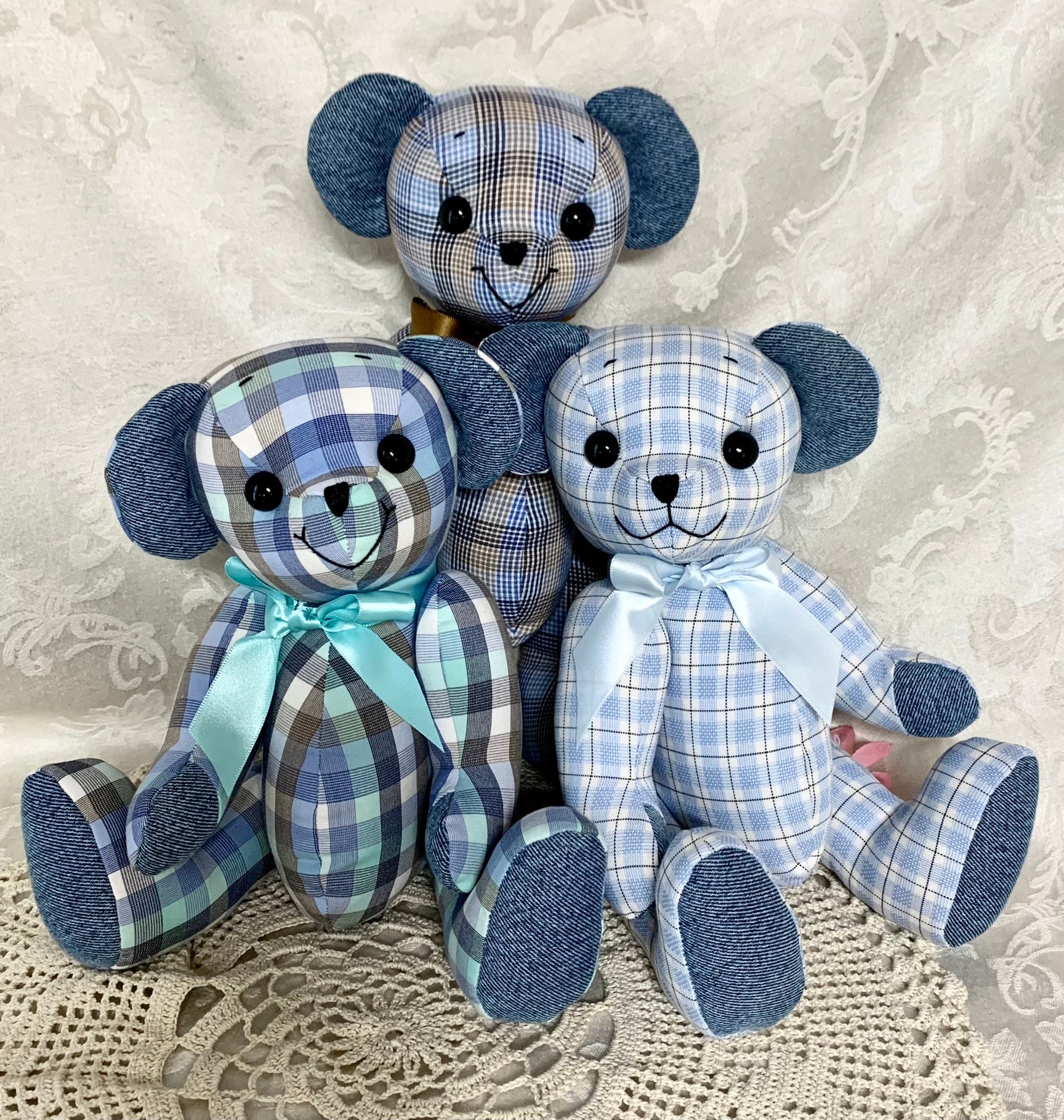 Custom Made Memory Bear Memorial Teddy Bears & Memory Keepsakes by ...