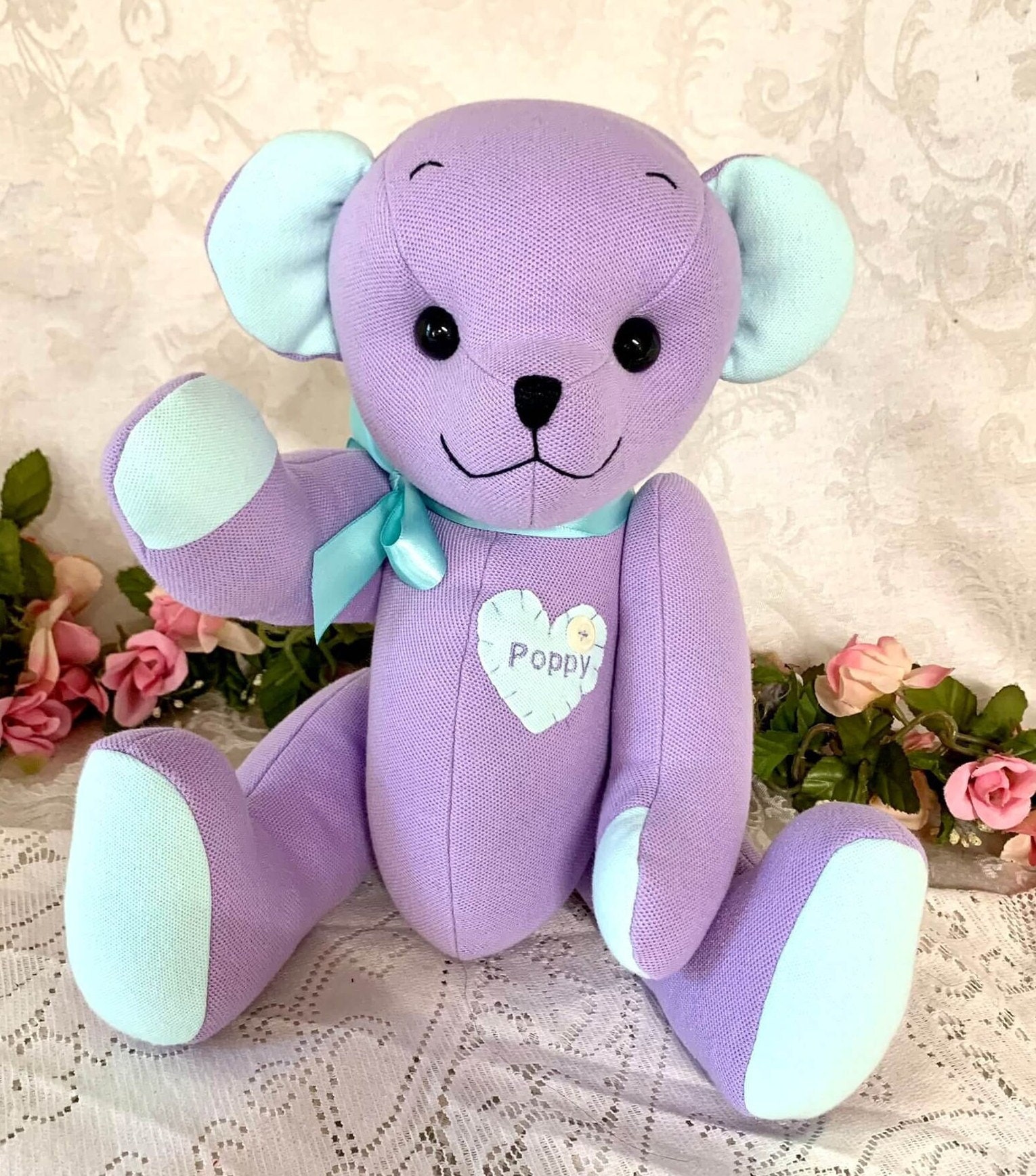 Custom Made Memory Bear Memorial Teddy Bears & Memory Keepsakes by ...