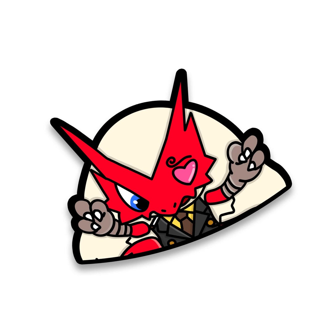 Sanji X Blaziken Sticker - Etsy