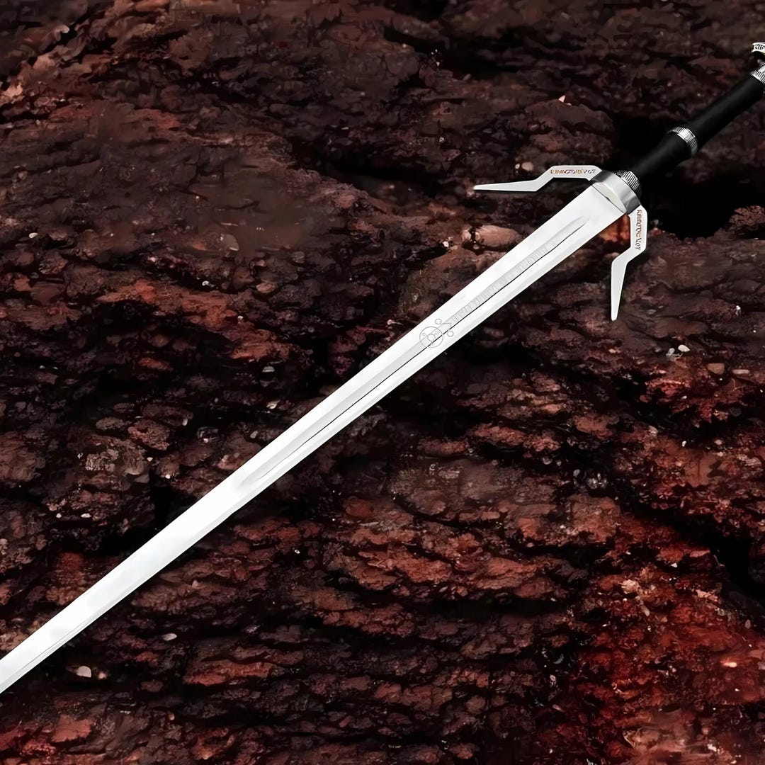 Handmade Fantasy Steel Sword With Sheath – Decorative Viking Style ...