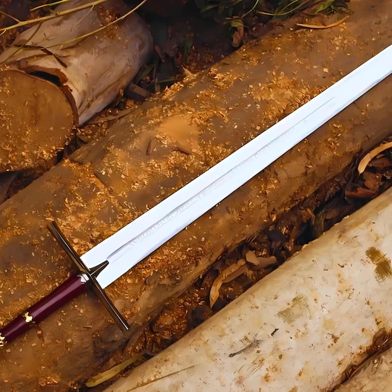 Handmade Fantasy Medieval Sword With Wooden Handle – Decorative ...