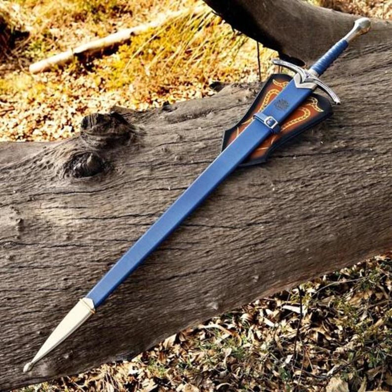 Fantasy Long Sword Gift – Custom Handmade Stainless Steel Foe-hammer ...