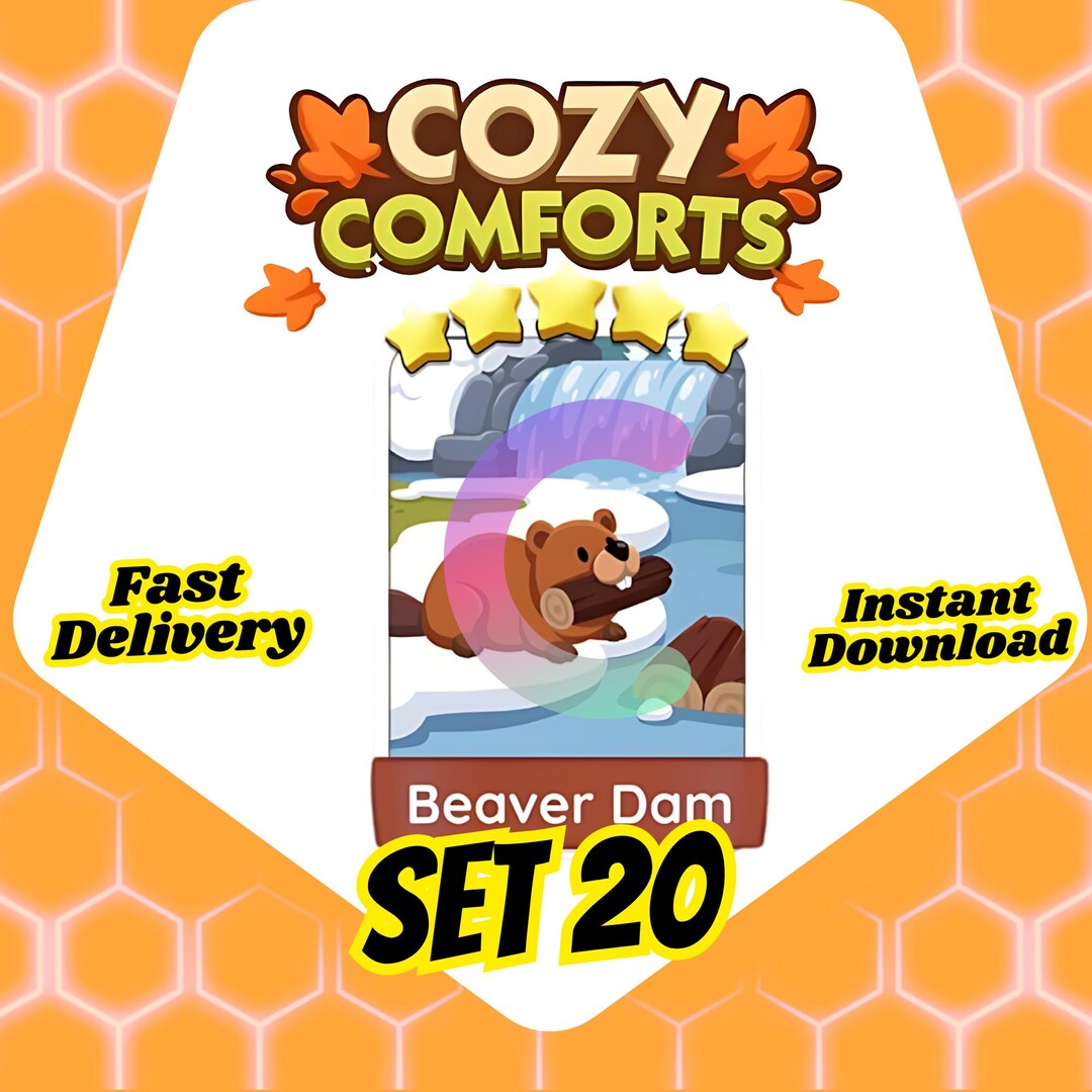 Beaver Dam Set 20 | Mogo | Cozy Comforts Album - Etsy