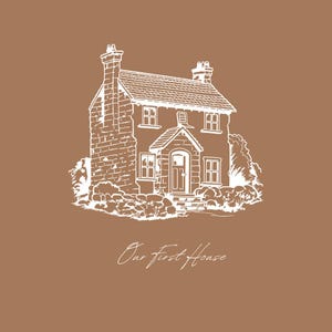 Custom House Portrait, Hand Drawn Building Sketch, House Illustration ...