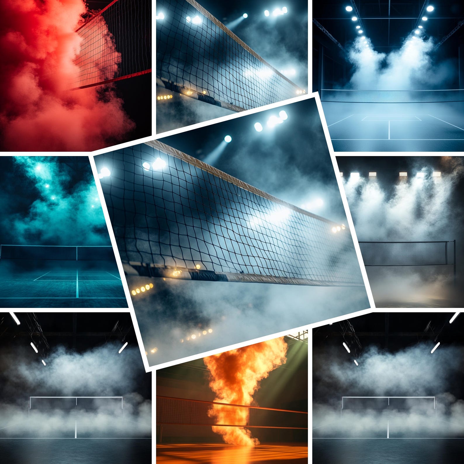 50 Volleyball Digital Backdrops for Sports Photography /volleyball ...