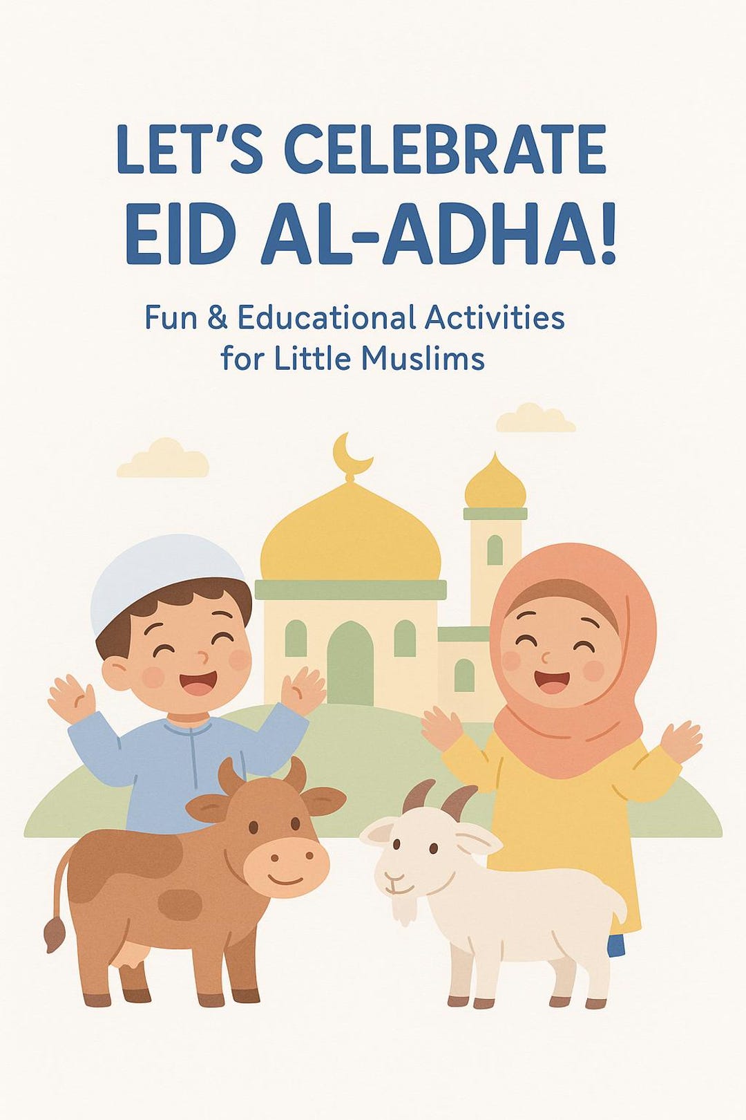 Eid Al-adha Worksheets for Kids – Islamic Activities | Coloring ...