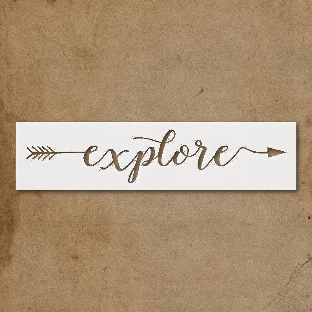 Explore Pattern Stencil, Artistic Home Decor, Unique Wall Art, Creative ...