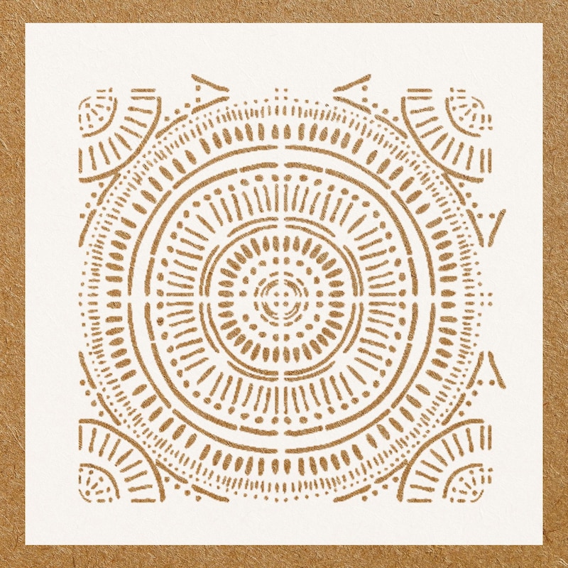 Large Floor Stencil - Etsy