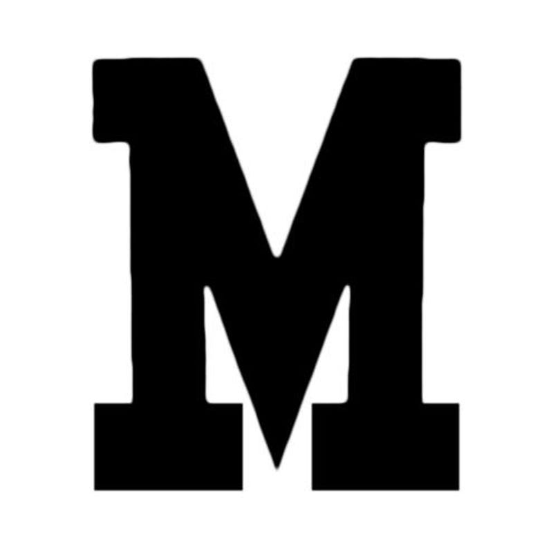 Letter M Stencil DIY Crafting Tool for Home Decor - Etsy