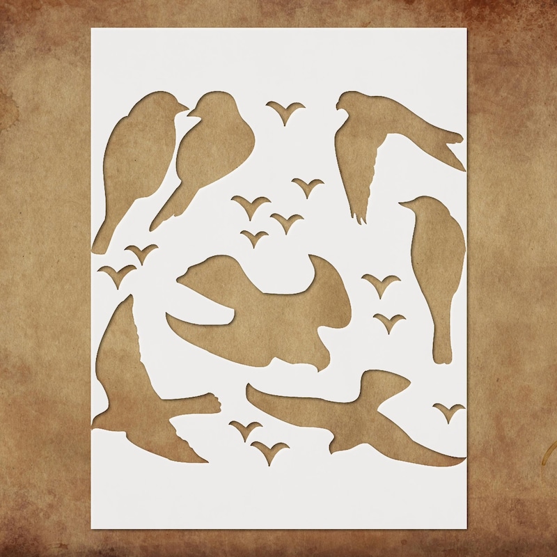 Bird Stencils - Etsy