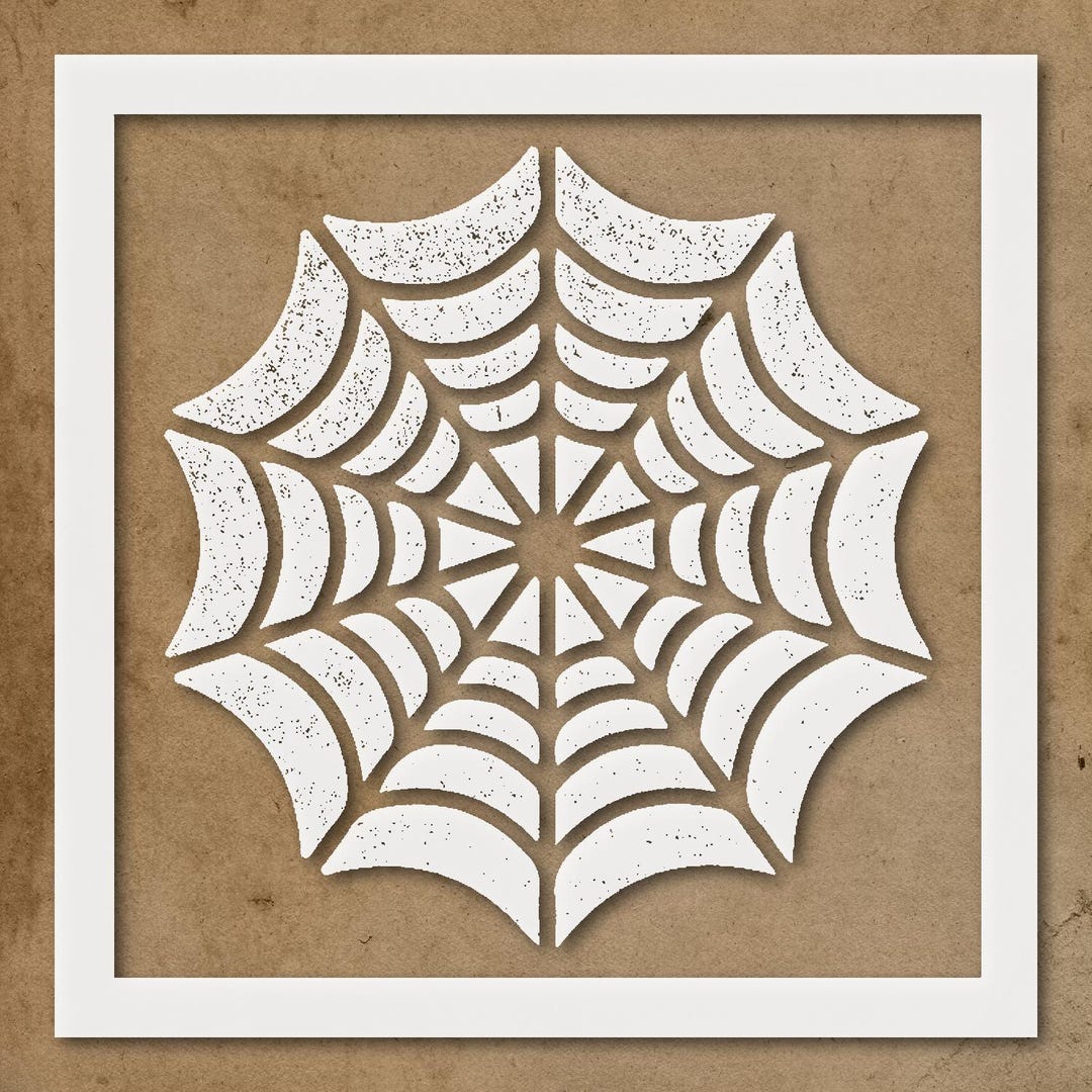 Interconnected Lines Web Design Pattern Stencil for Art and Crafts - Etsy