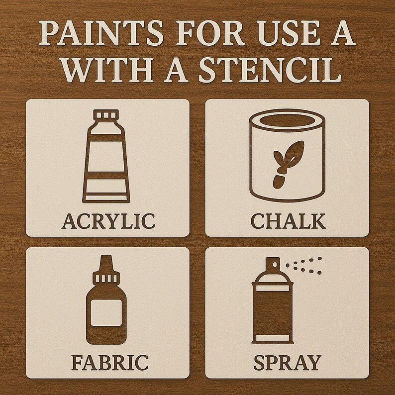 Reusable Paint Splatter Stencil for Wall and Paper Art – Abstract ...