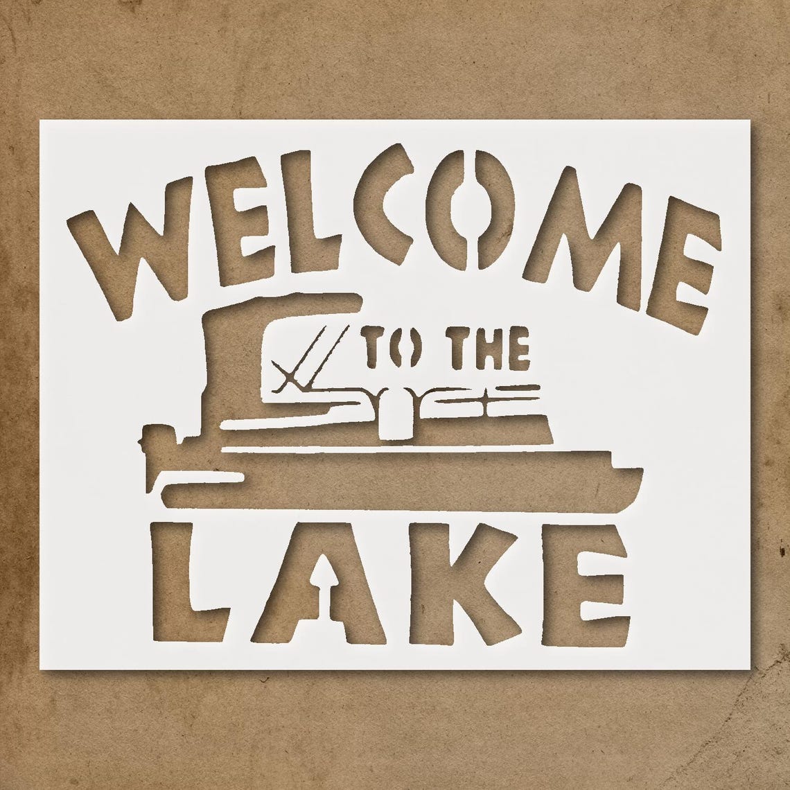 Welcome to Lake Stencil for Home Decor - Etsy