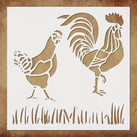 Easter Hen Template | PDF and PNG for Hand Cutting | SVG for Machine ...
