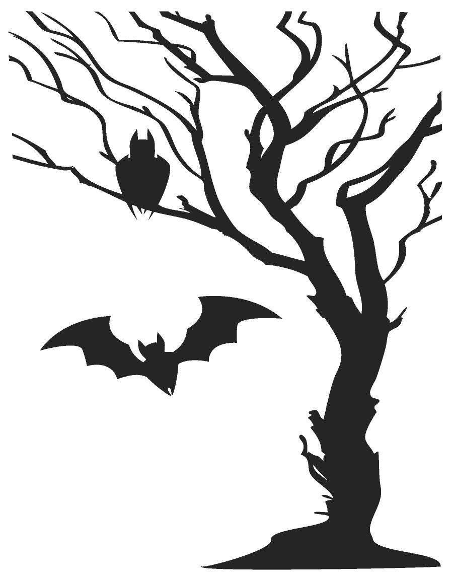 Skull Stencil - Halloween Crafting & Decorating - Etsy