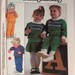1980s child's jumpsuit and romper pattern Simplicity 7926 | Etsy