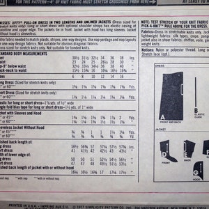 Simplicity 8269 Misses' Jiffy Pull-on Dress in Two Lengths - Etsy