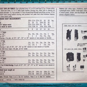 Simplicity 9042, Misses Tops or Tunic Pattern Size 14, Bust 36" - Etsy