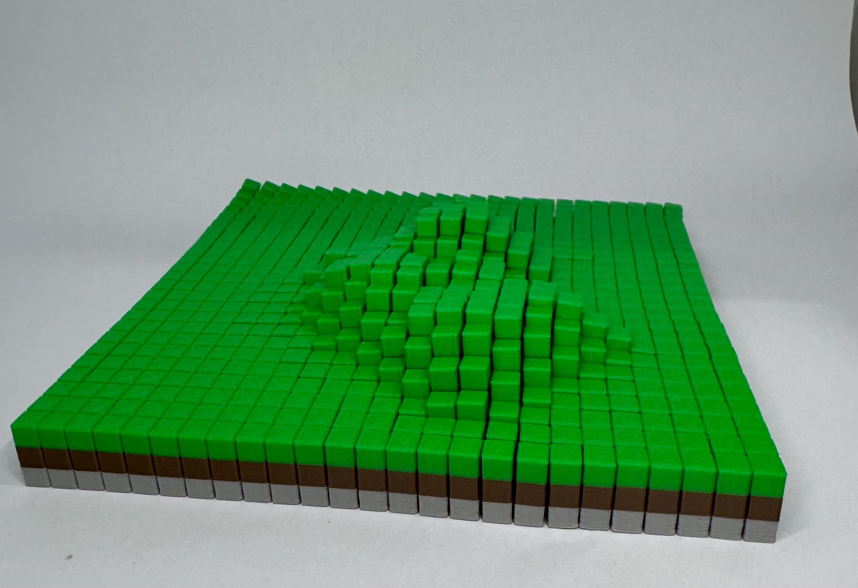 Minecraft-inspired Voxel-square Flexi-grid Terrain (large - 25x25 ...
