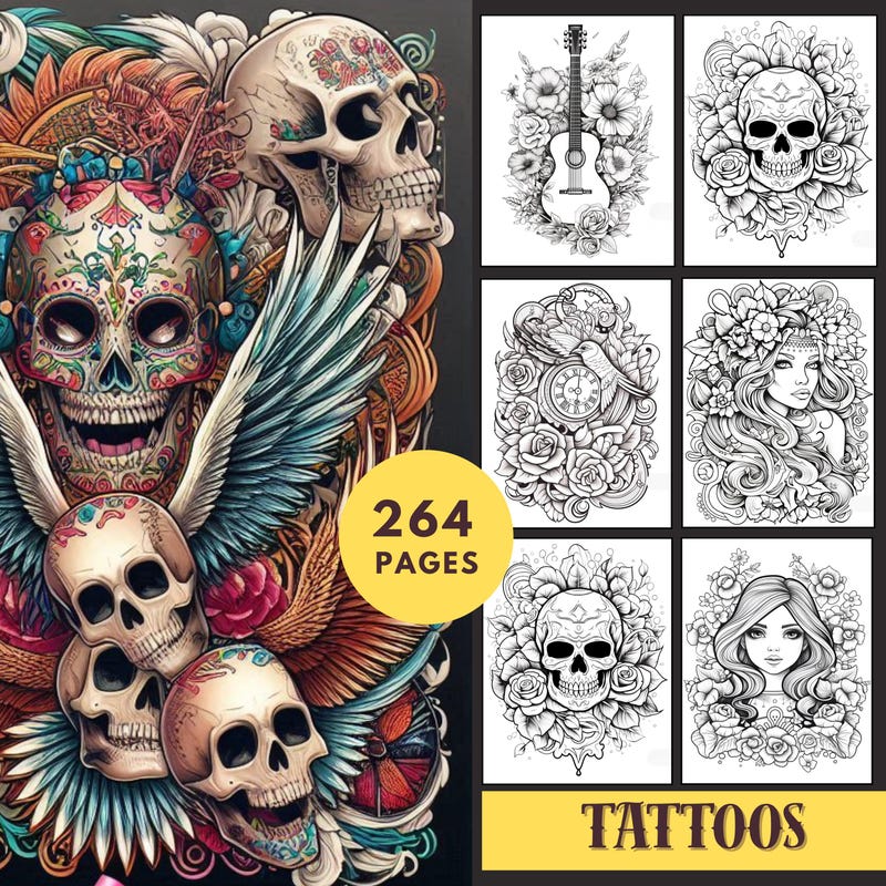 Printable Coloring Edgy - Etsy