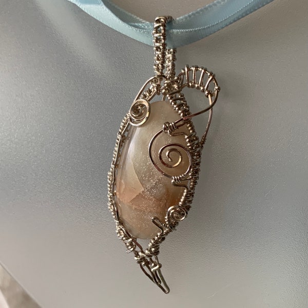 Wire Work Pendant - Etsy