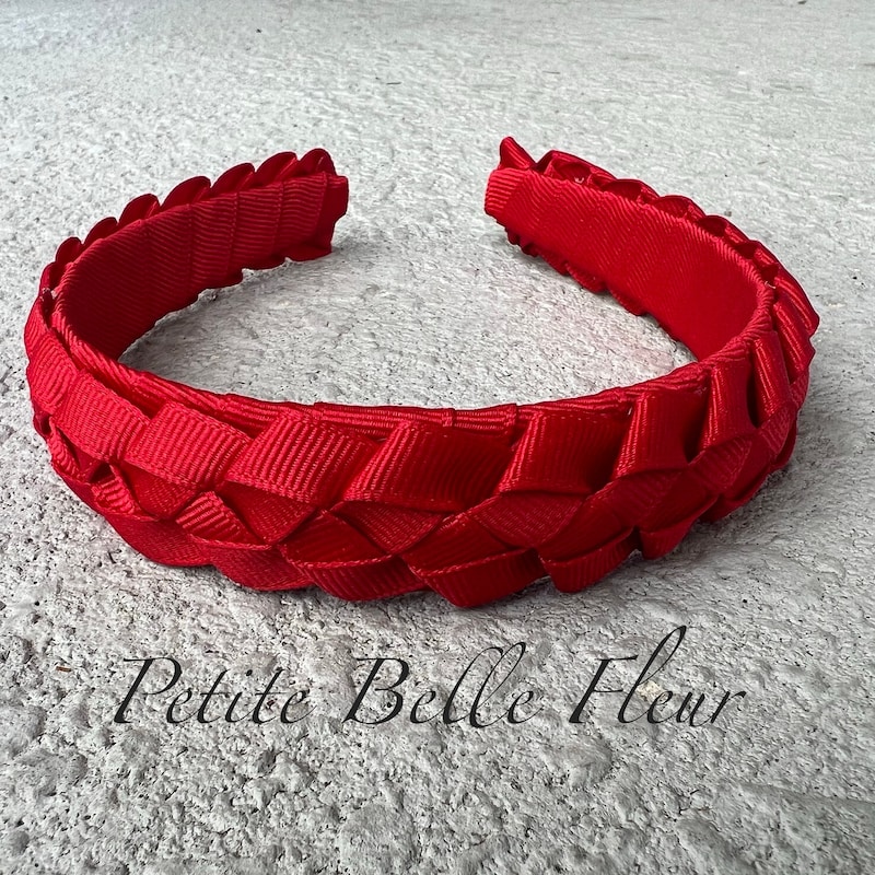 Red Headband - Etsy
