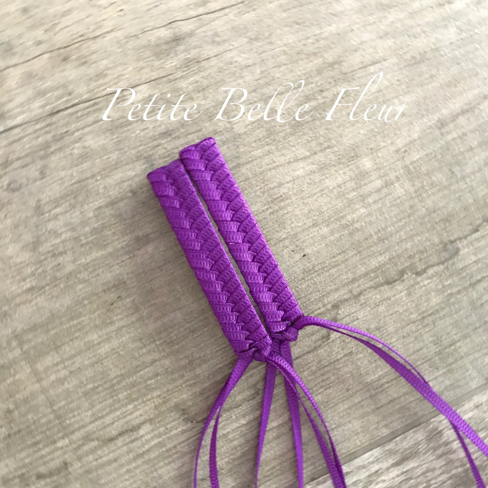 80s Retro Barrettes in Neon Pink and Purple Grosgrain Ribbon | Retro ...