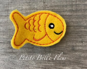 Goldfish Hair Clip - Etsy