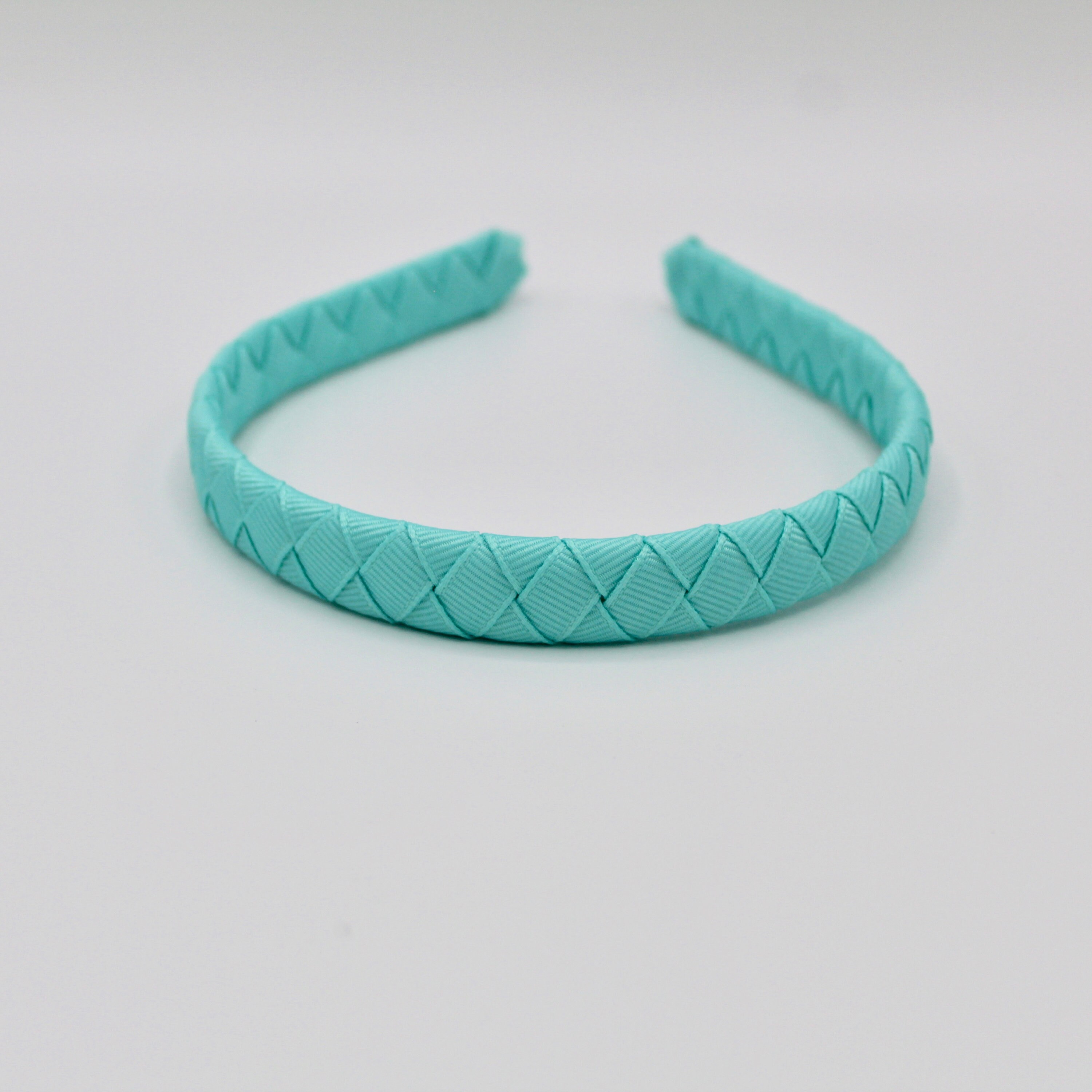 Skinny Preppy Flat Headband Set | Rainbow Ribbon Headbands | 1/2" Wide ...