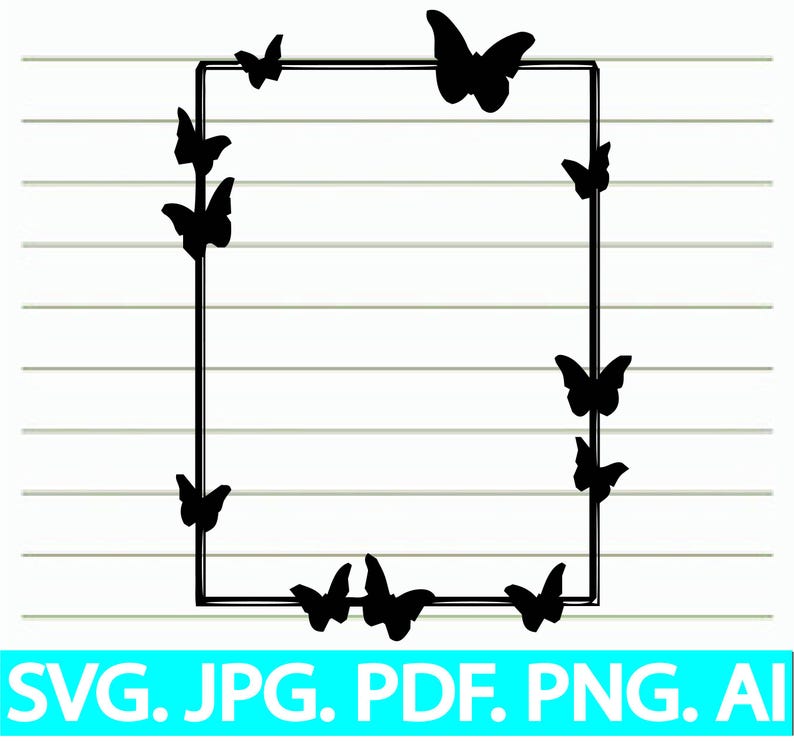 Decorative Frame SVG | Rectangle Frame Svg | Floral Border Svg ...