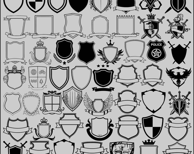 Shield Svg Png Bundle, Shield Png Bundle, Shield Clipart, Shield Vector ...