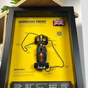 Silverstone F1 Circuit Wall Art: Red Bull Racing Edition - Etsy