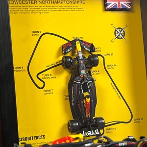 Silverstone F1 Circuit Wall Art: Red Bull Racing Edition - Etsy