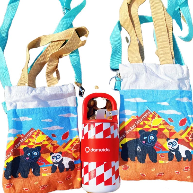 Panda Stanley Tumbler & Phone Bag Set: Smoky Mountain Collection - Etsy