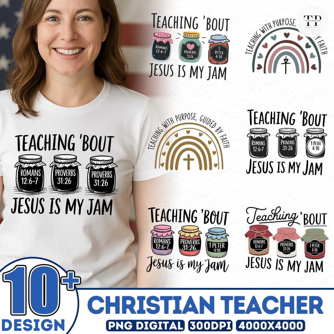 Christian Teacher PNG Bundle, Rain Bow Cross Png, Christian Gift Png ...
