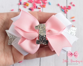 First Birthday Bows | Etsy