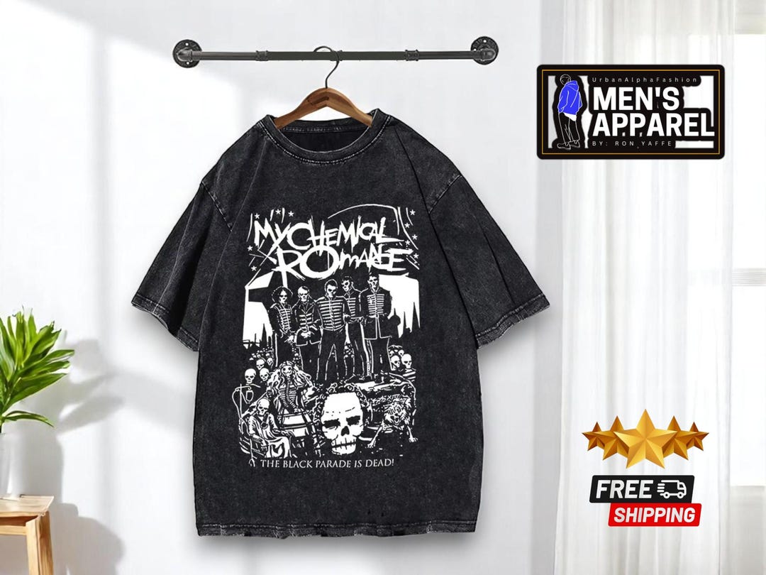 Emo Band T-shirt | Gothic 90s Aesthetic Tee | Y2K Retro-inspired ...