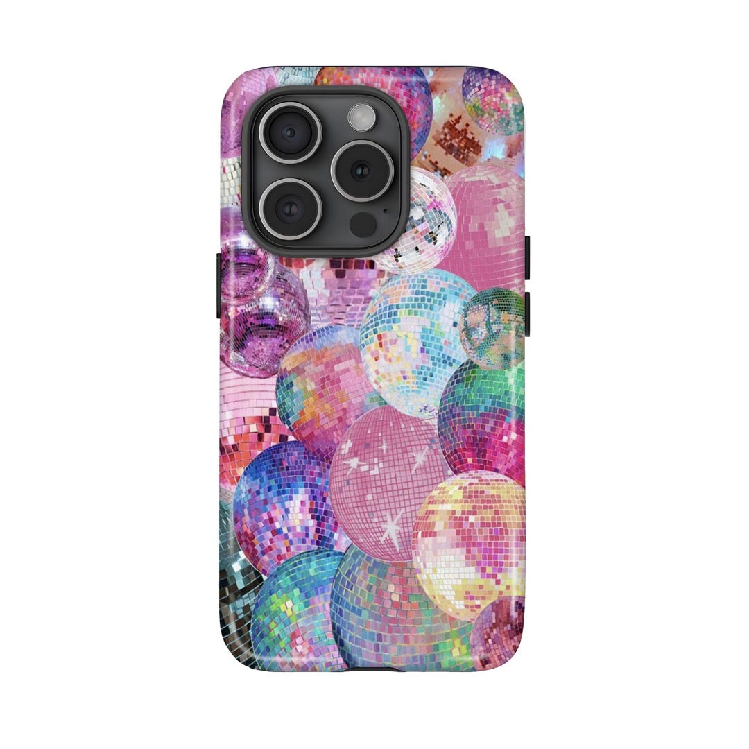 Retro Disco Ball Phone Case,y2k Sparkly Dance Party,funky Nightclub 70s ...