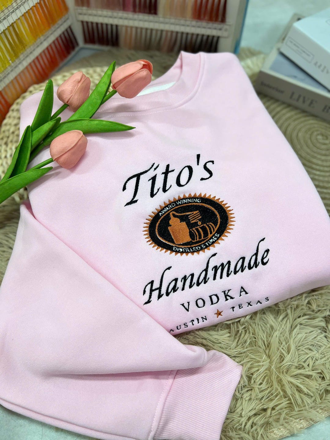 Tito's Handmade Vodka Shirt: Fan Apparel - Etsy