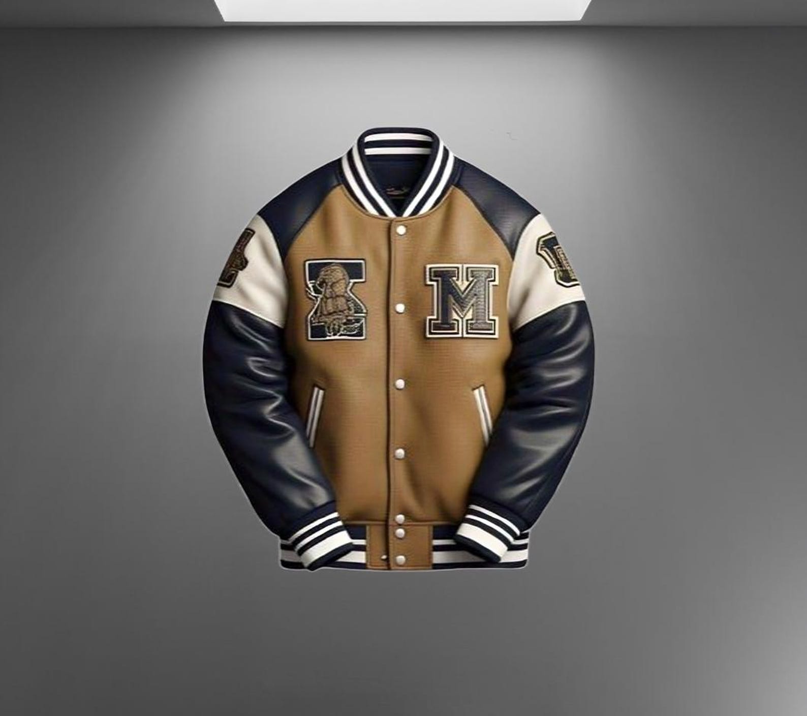 Detroit Varsity Jacket | Varsity Leather Jacket | Bomber Jacket ...
