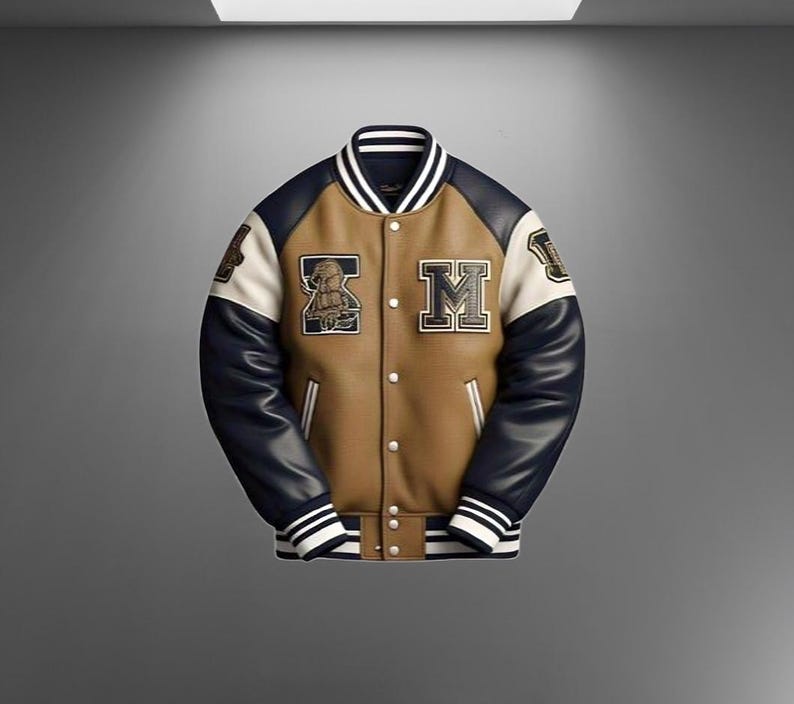 Detroit Varsity Jacket | Varsity Leather Jacket | Bomber Jacket ...