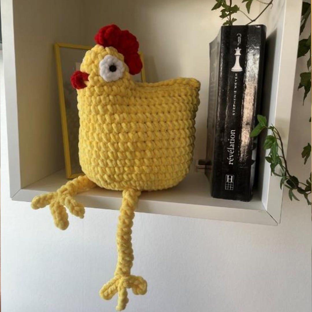 Chicken Easter Hen Molly Crochet Pattern, Amigurumi Chicken Crochet Toy ...