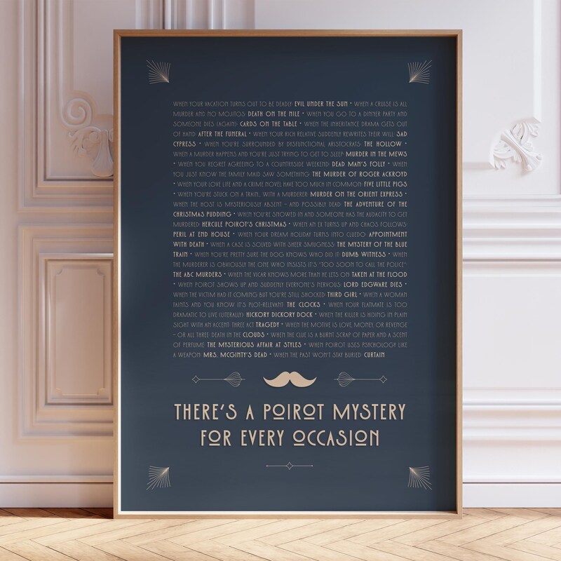 Poirot - Etsy