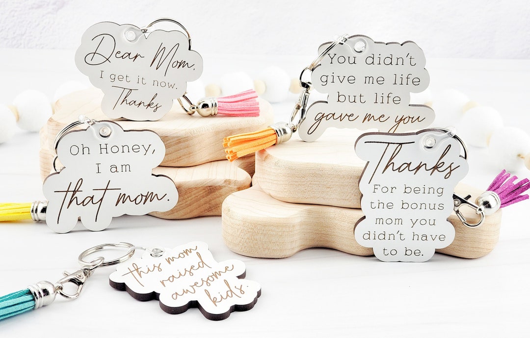Keychain Mother's Day Humorous - Mom Quote Funny - Gifts for Moms ...