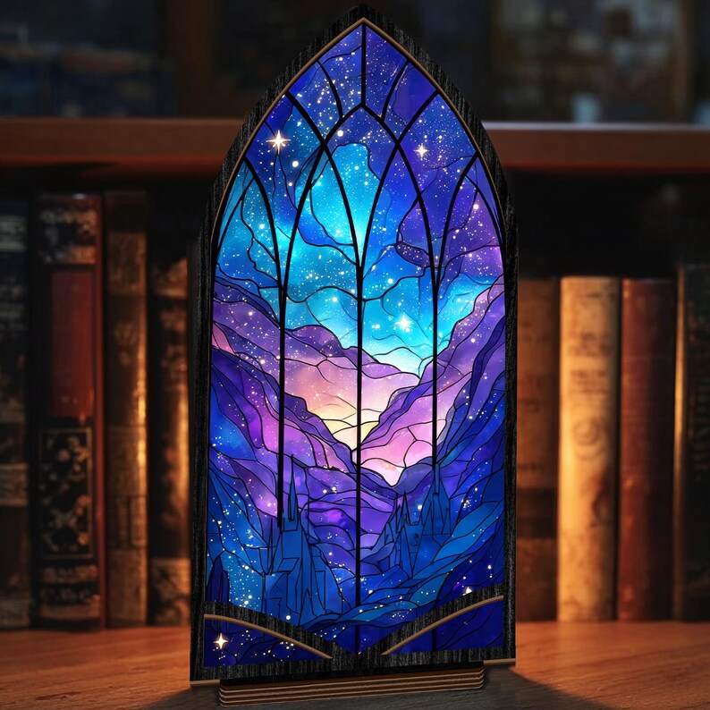 Velaris Book Nook, Night Court Fantasy Window Light, Tealight Decor ...