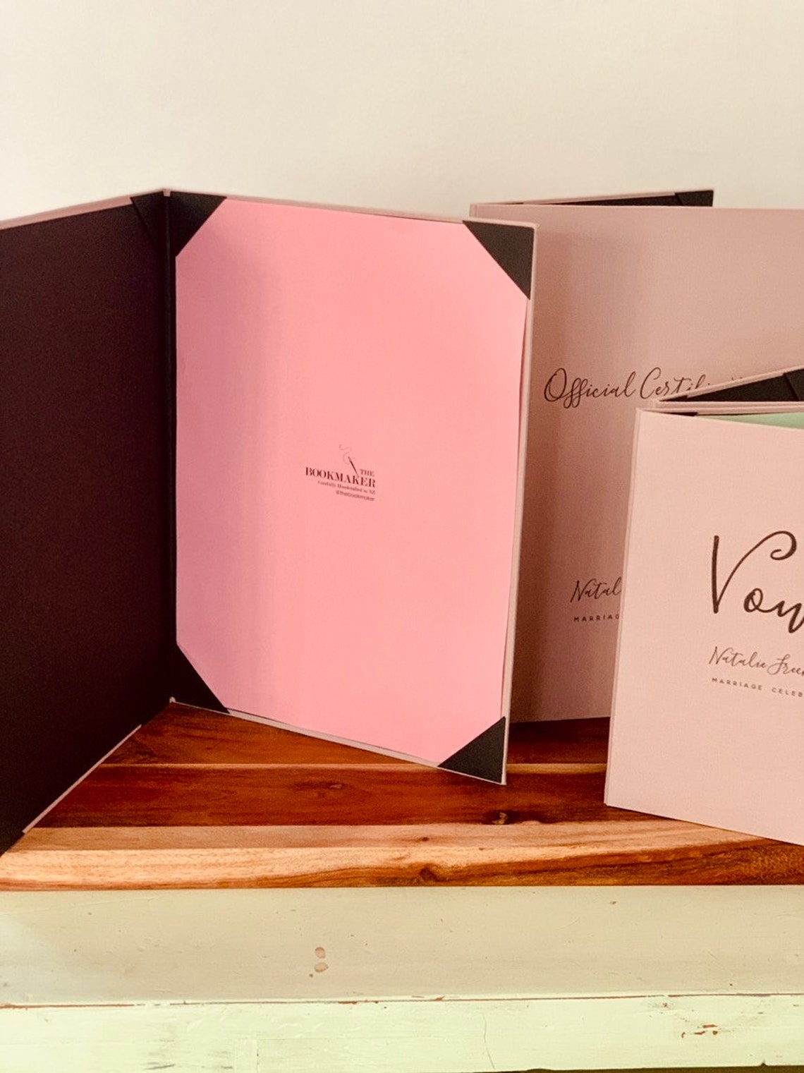 Wedding Celebrant Folder A4 Vow Card Folder A5 - Etsy Australia